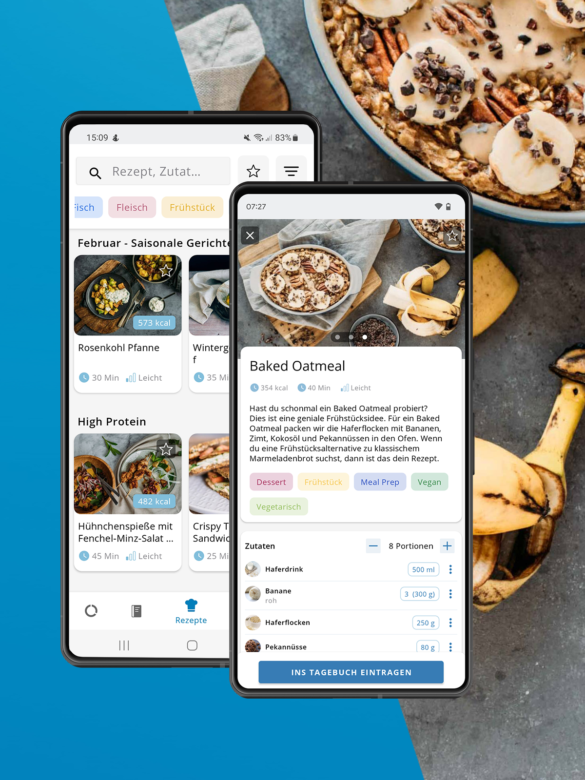 NEU: Leckere und gesunde Rezepte in der Fddb-App! – Fddb Blog